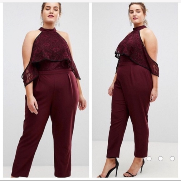 ASOS Curve | Dresses | Nwt Asos Curve Jumpsuit | Poshmark